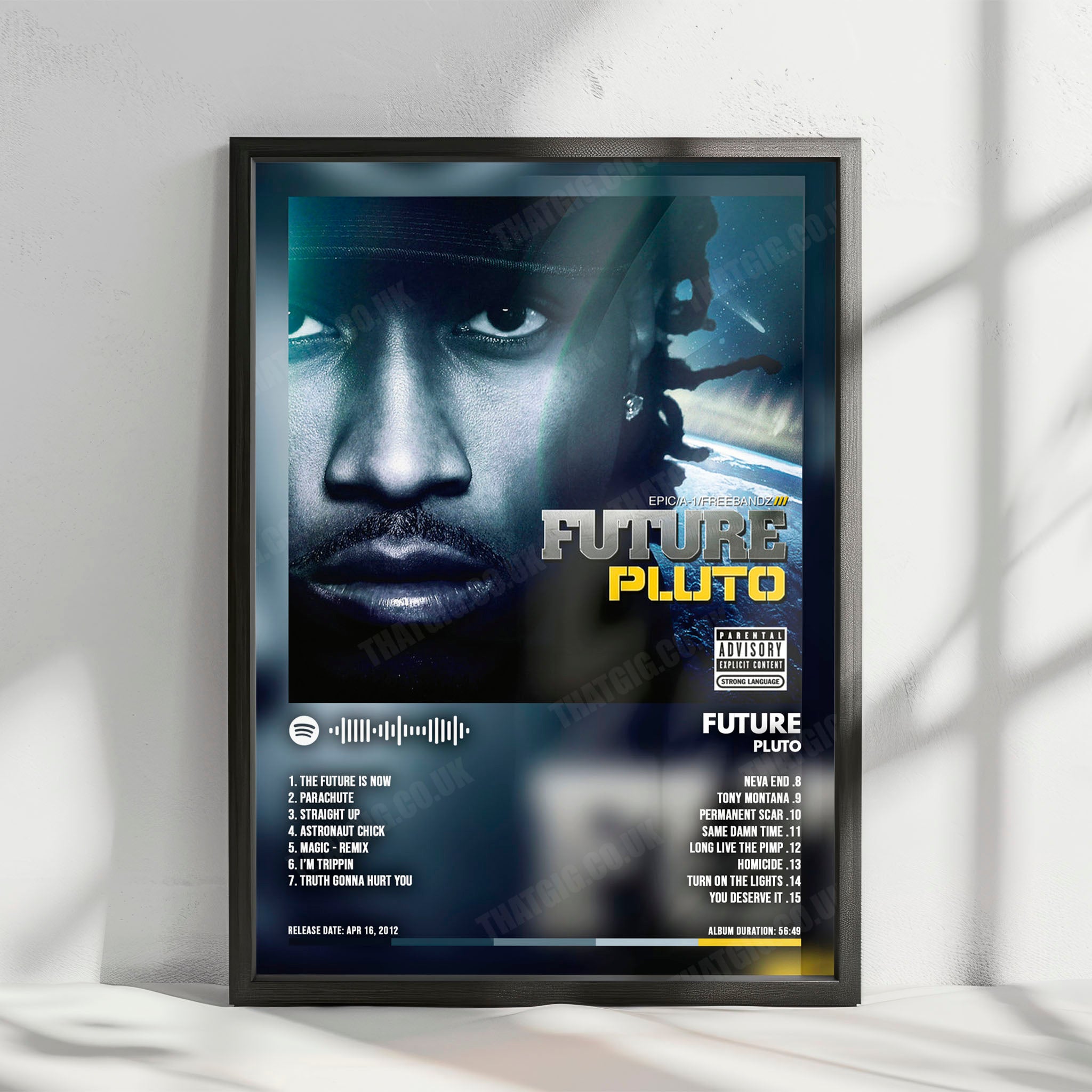 Future "Pluto" Album Cover Poster | Complete Tracklist – That Gig