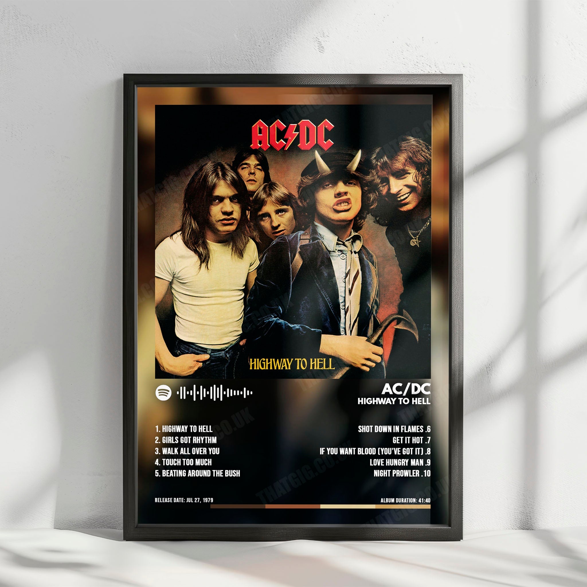 Iconic Album Cover Posters with Track Lists - Shop Now | Music Art ...