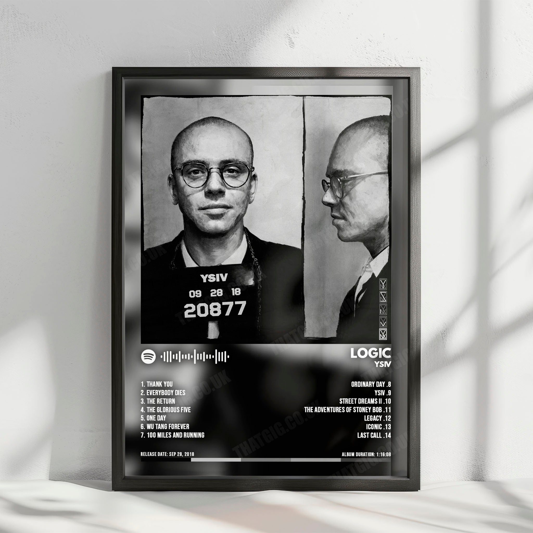 Logic "YSIV" Album Cover Poster | Complete Tracklist – That Gig