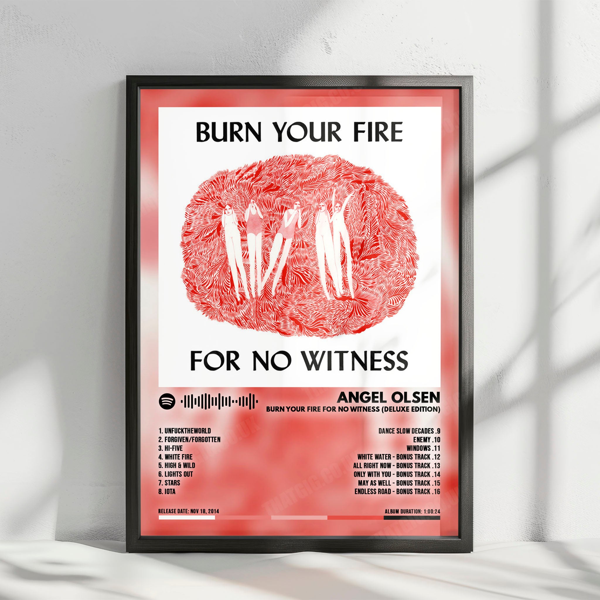 Angel Olsen Burn Your Fire For No Witness (Deluxe Edition) Album Cover ...