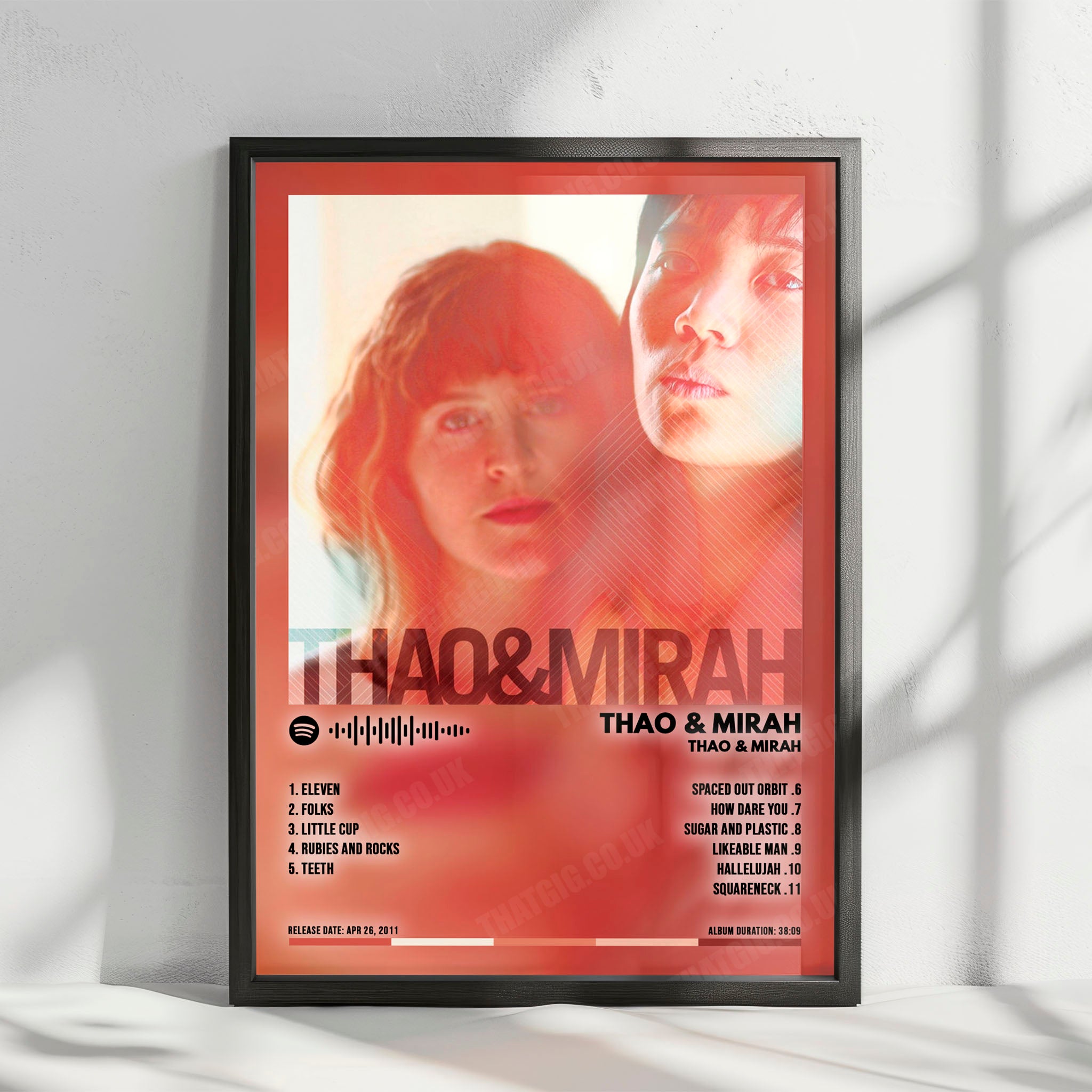 Mirah "Thao & Mirah" Album Cover Poster | Complete Tracklist – That Gig