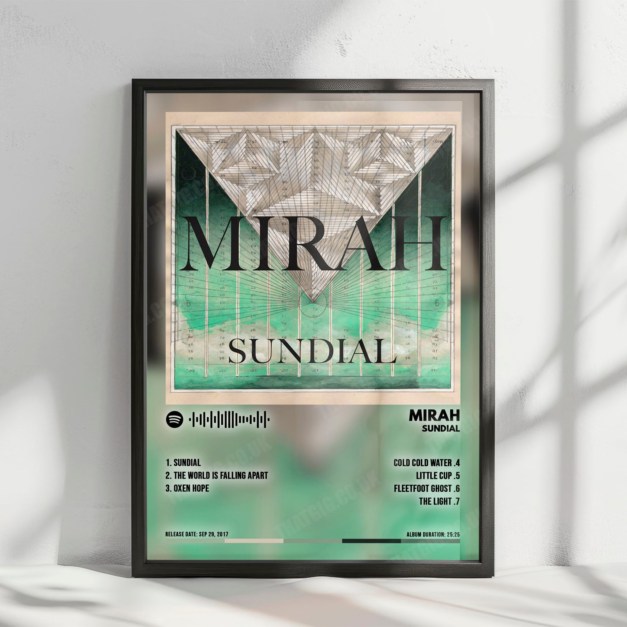 Mirah "Sundial" Album Cover Poster | Complete Tracklist – That Gig