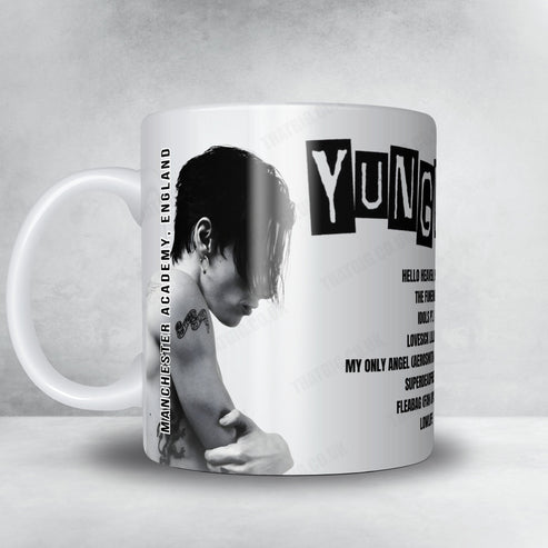 YUNGBLUD Setlist Mug - Utilita Arena Cardiff, Cardiff | Apr 18th, 2026 ...