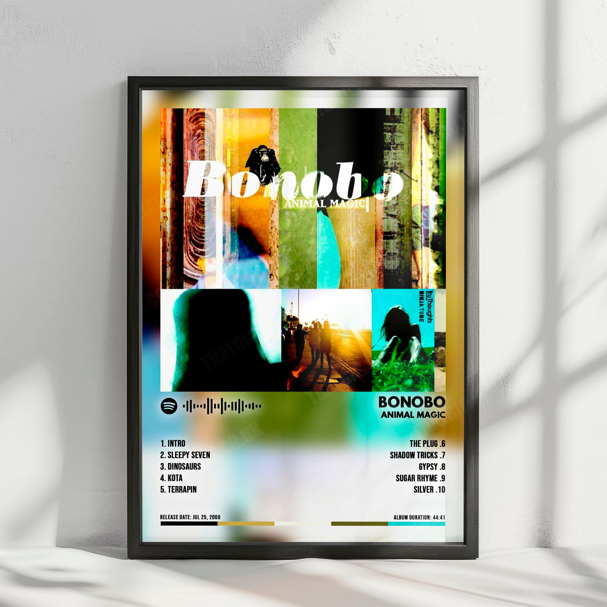 Bonobo "Animal Magic" Album Cover Poster | Complete Tracklist – That Gig
